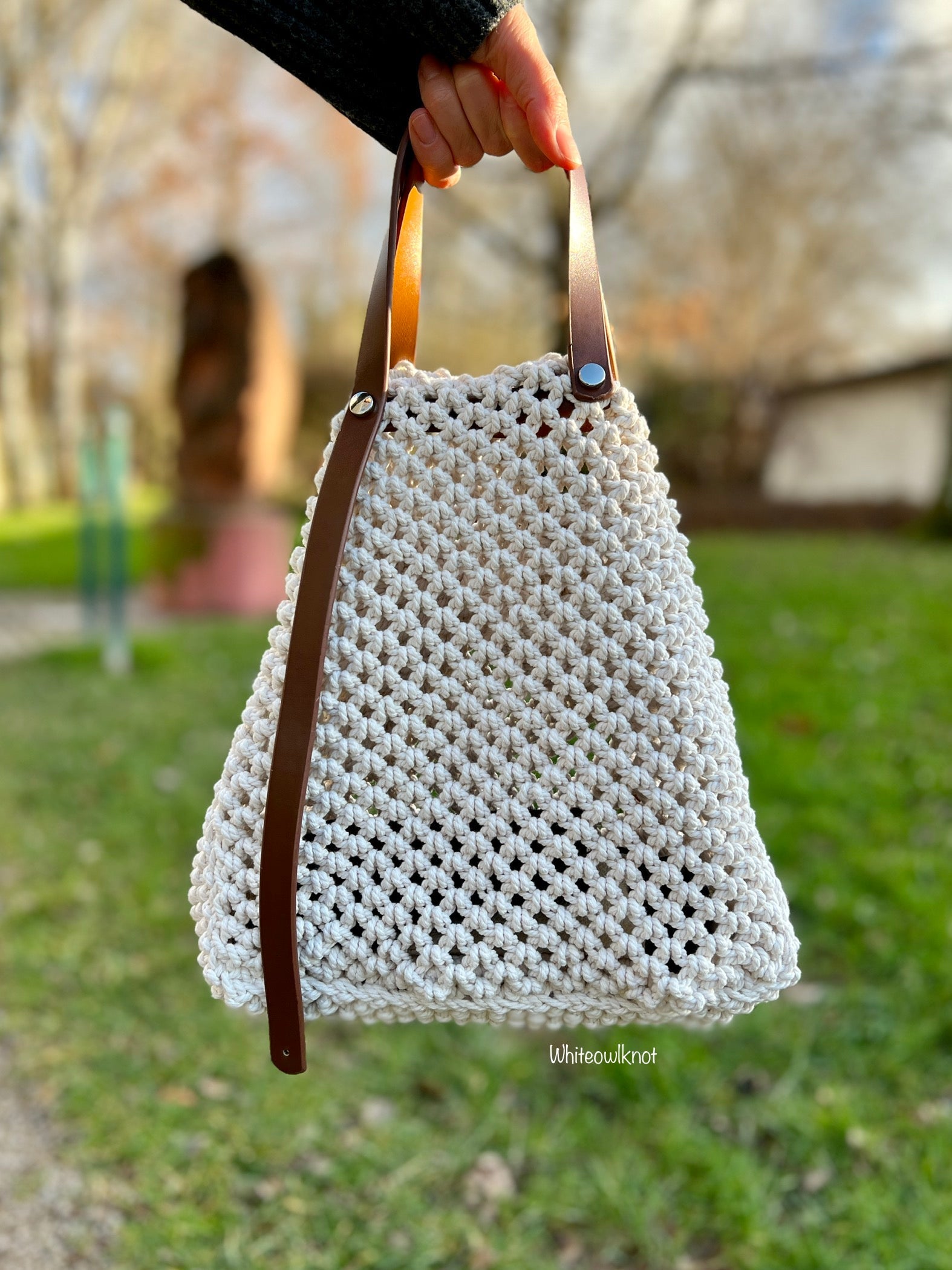 Macrame Bag Patterns - DIY Boho Totes & Purses - Whiteowlknot ...